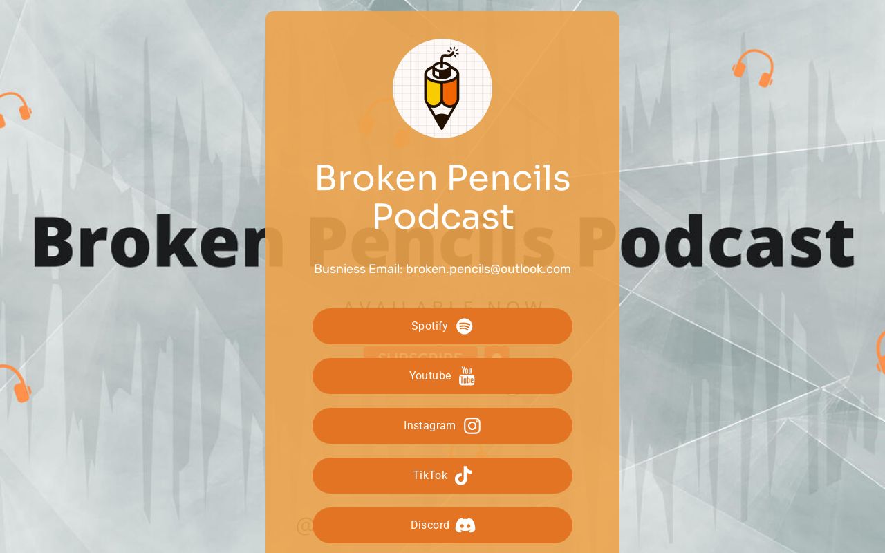 Broken Pencils Podcast